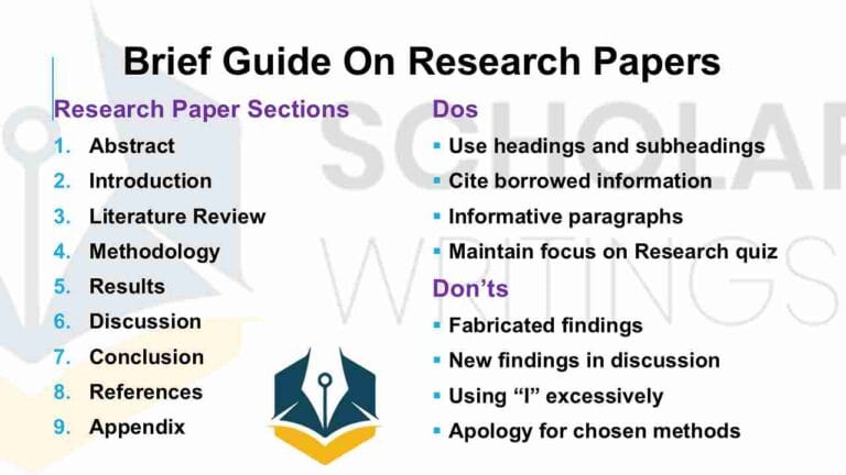 How To Write A Research Paper - Top 9-Section Guide | Scholarly Writings