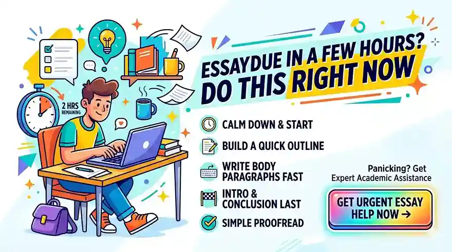 Essay Due In A Few Hours? What To Do Right Now